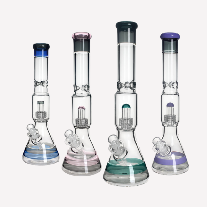 Beautiful Bong 4.8" Showerhead Perc 17.3" - heads world