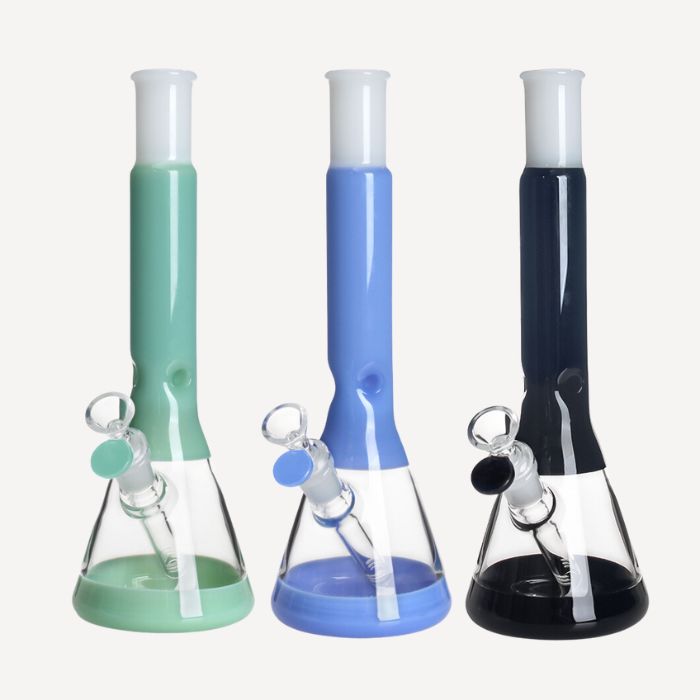 Colour- Ended Bong 12" Bowl 14mm - heads world